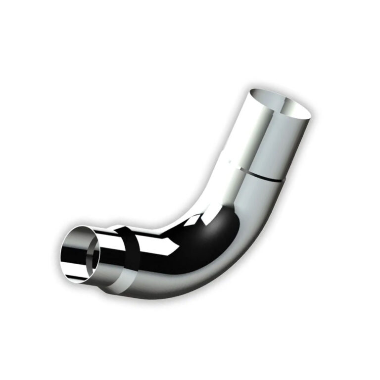 7 INCH TAPERLOC > 5 INCH OD 90 DEGREE CHROME ELBOW (15" x 15" LENGTH ...