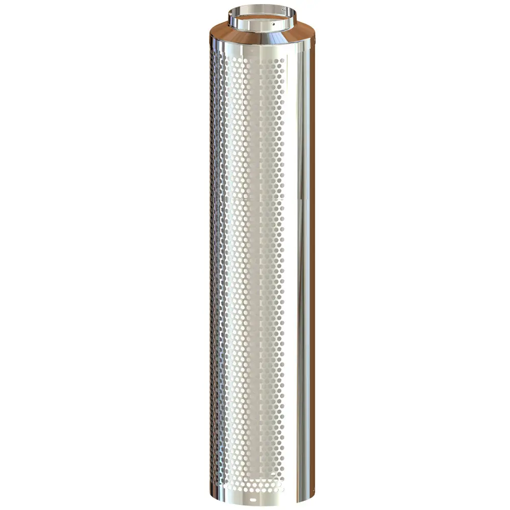 FLAME PROOF PIPE SHROUD 5" OD X 90" LENGTH - SUITS 5" SHROUD DIAM ...